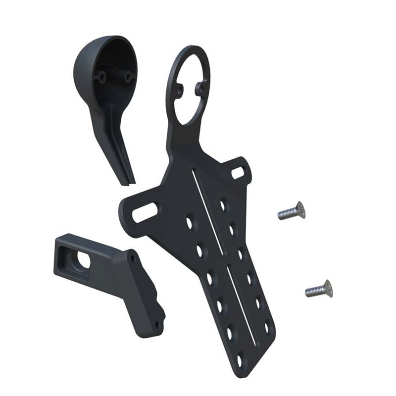 SIDEKICK side plate kit with tail light bracket (Triumph Bonneville ...