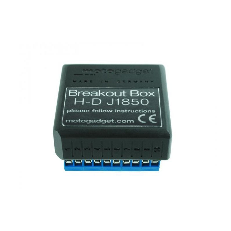 MSP BREAKOUT BOX HD J1850 Enclosure | Motogadget | blackpines.fr